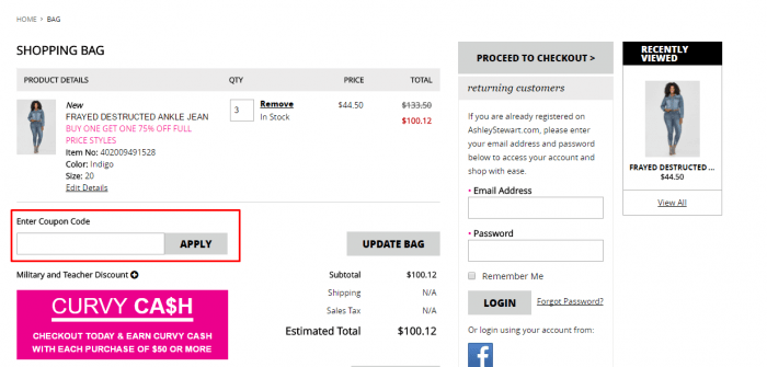 Ashley Stewart Coupon Code 2021 | 50% OFF | DiscountReactor