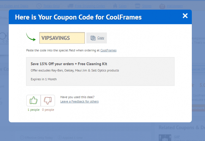 CoolFrames Promo Codes - 30% OFF in April 2024