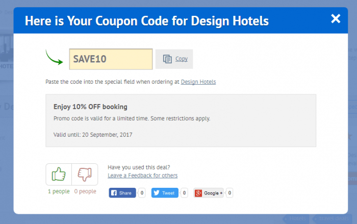 Design Hotels Coupon Codes - Up to 50% OFF in March 2024