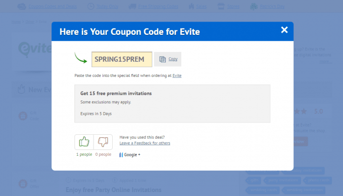 Evite Promo Code 2021 | 50% OFF | DiscountReactor