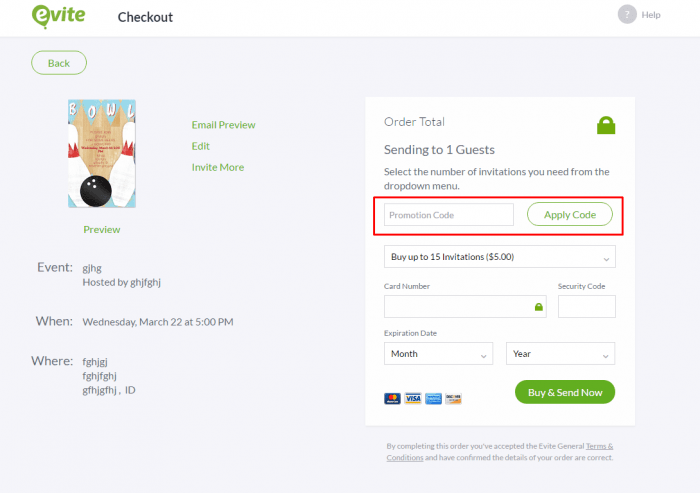 Evite Promo Code 2021 | 50% OFF | DiscountReactor