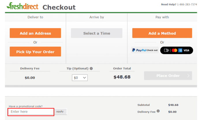 FreshDirect Promo Codes - $50 OFF in February 2024