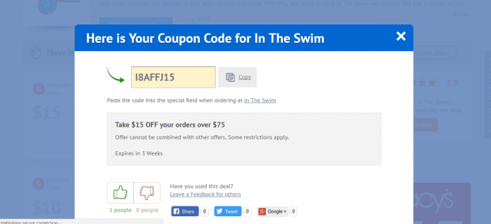 In The Swim Promo Codes - Up to 20% OFF in April 2024