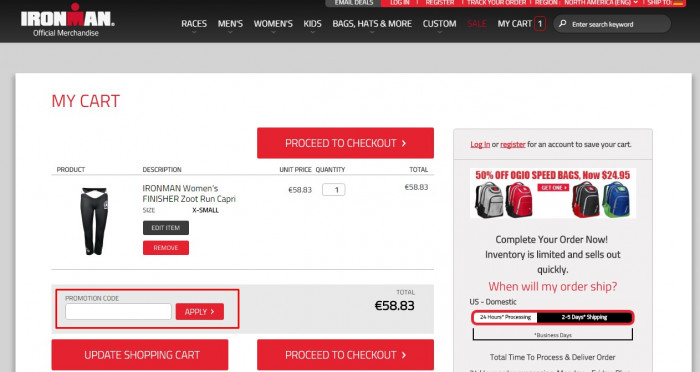 Ironman Store Promo Codes - $10 OFF in April 2024