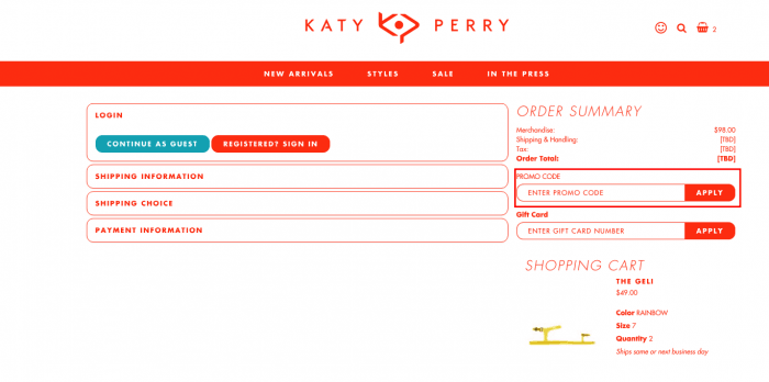 Katy Perry Promo Codes - Up to $20 OFF in March 2024