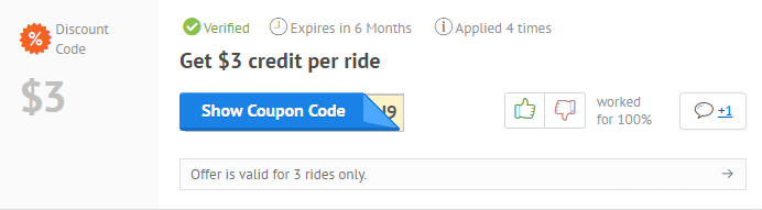 Lyft Promo Codes - 50% OFF Coupon in March 2024