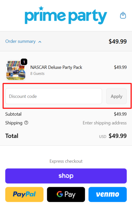 Prime Party Promo Codes - in January 2026