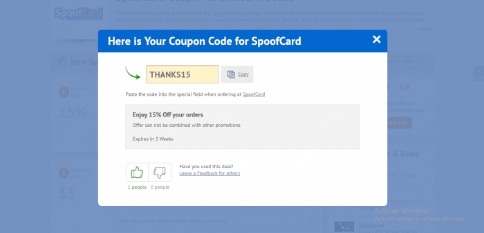 SpoofCard Promo Codes - Up to 15% OFF in January 2024