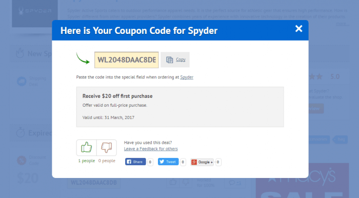 Spyder Promo Codes - $20 OFF Coupon in March 2024