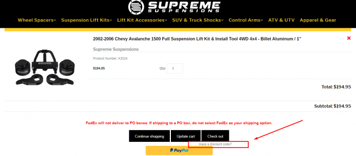 Supreme Suspensions Promo Codes - 15% OFF in March 2024