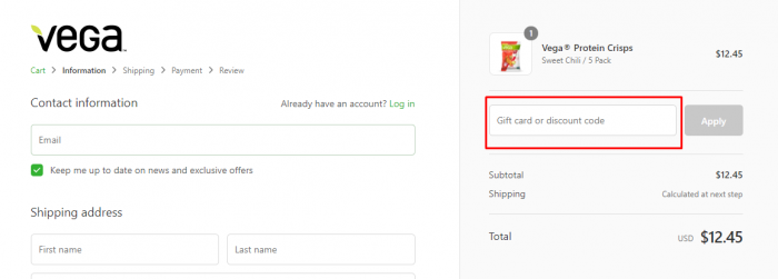 Vega Promo Codes - 20% OFF Coupon in March 2024